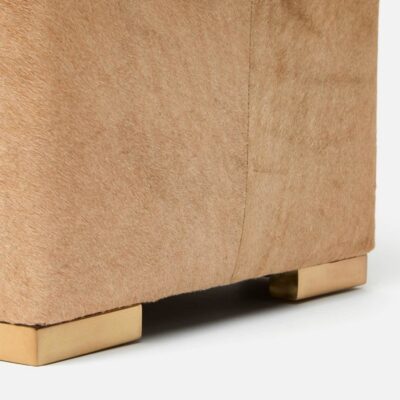 Estee Hair-On-Hide Stool - Mecox Gardens