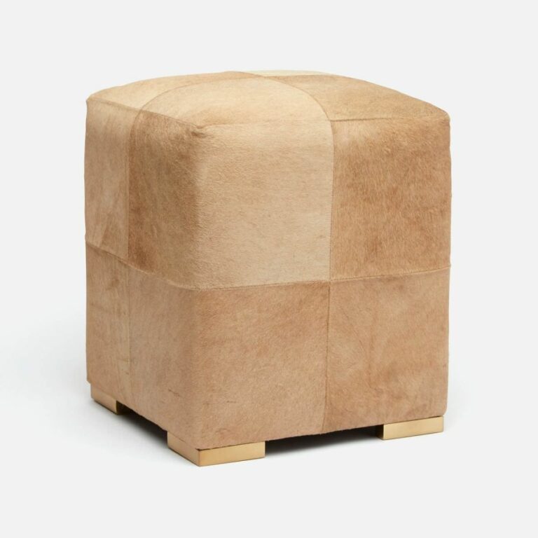 Estee Hair-On-Hide Stool - Mecox Gardens