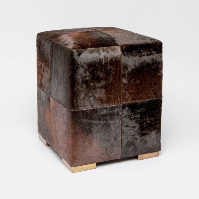 Estee Hair-On-Hide Stool - Mecox Gardens