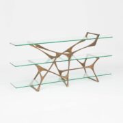 Reiss Grasscloth Console Table - Mecox Gardens