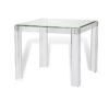 Square Acrylic Game Table - Mecox Gardens