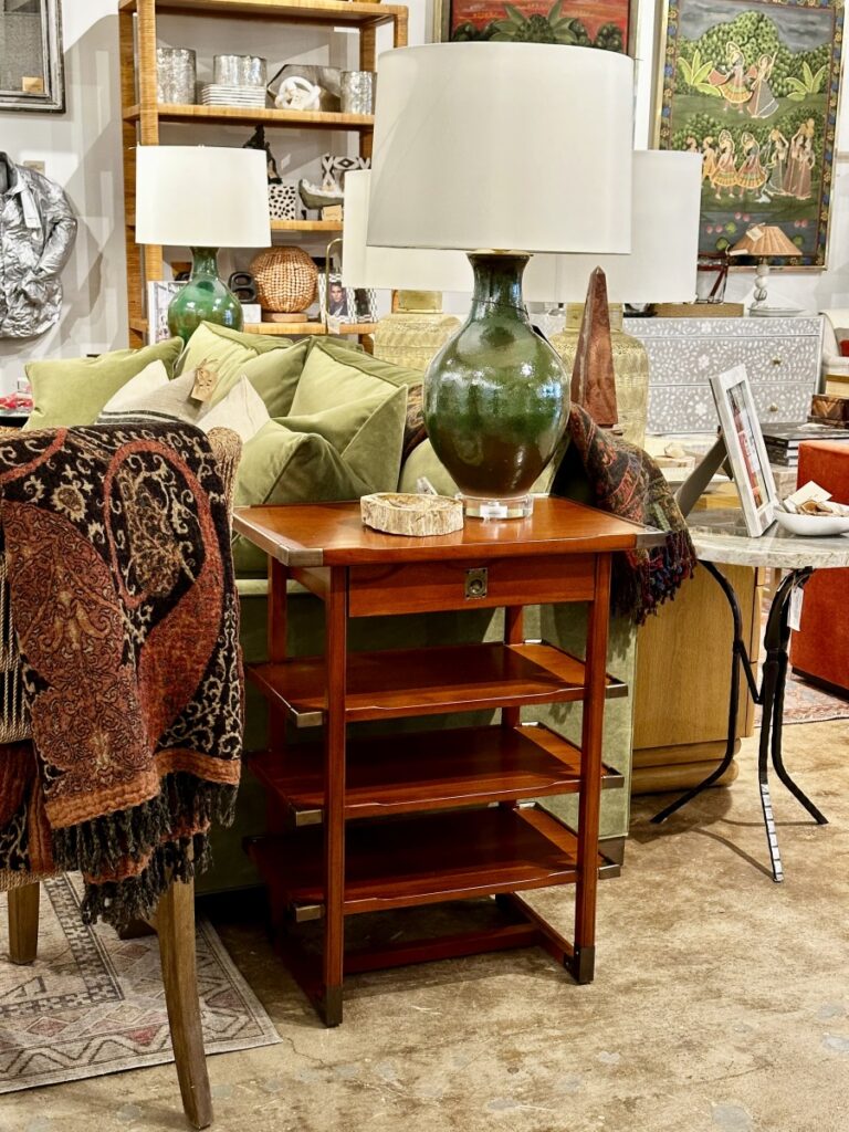 Side Table with Four Shelves - Mecox Gardens