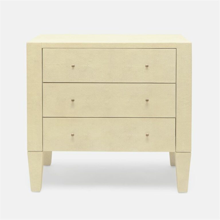 Mercer Leather Wrapped Side Table - Mecox Gardens