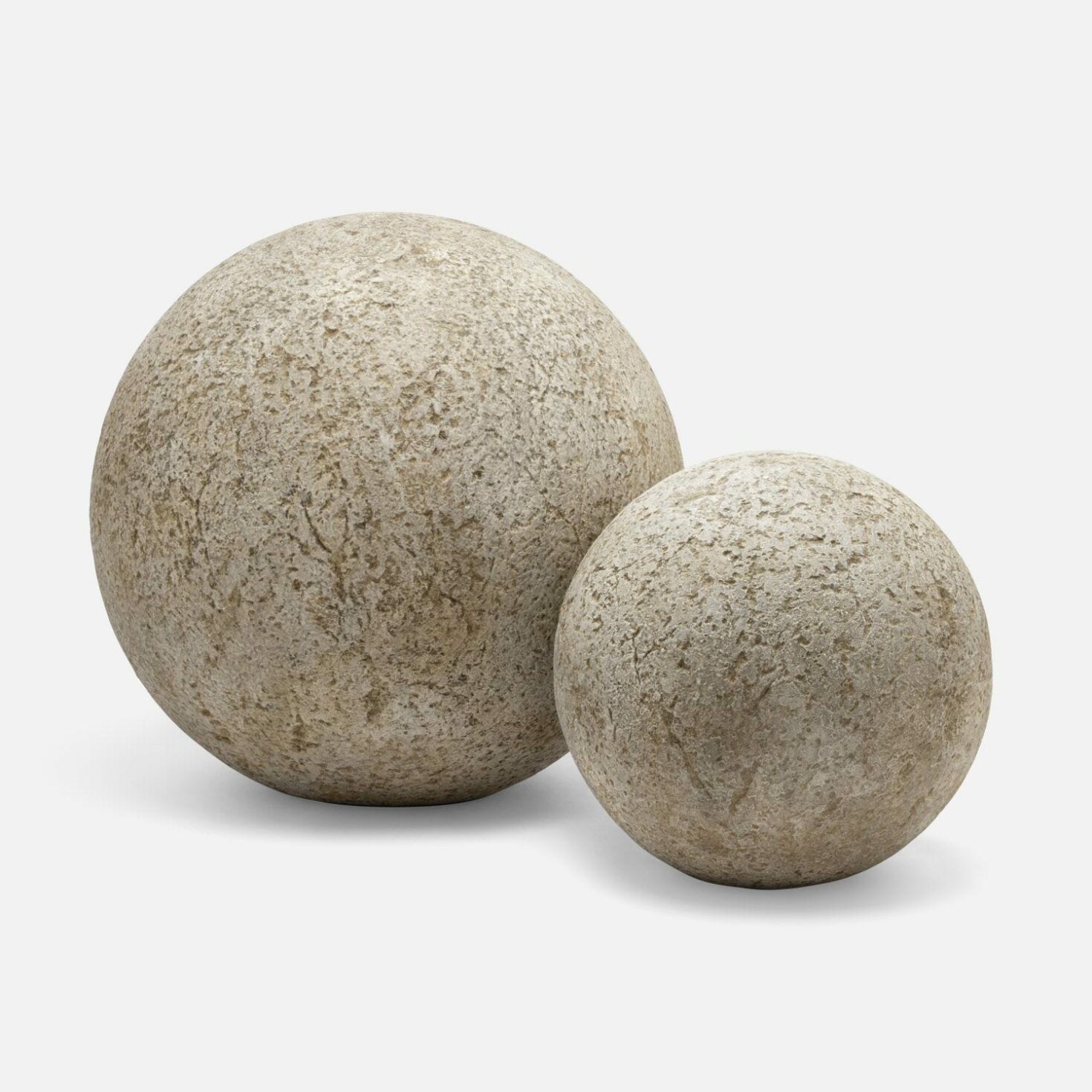 Oversized Concrete Balls - Mecox Gardens