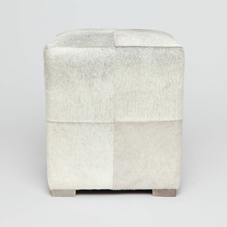 Estee Hair-On-Hide Stool - Mecox Gardens
