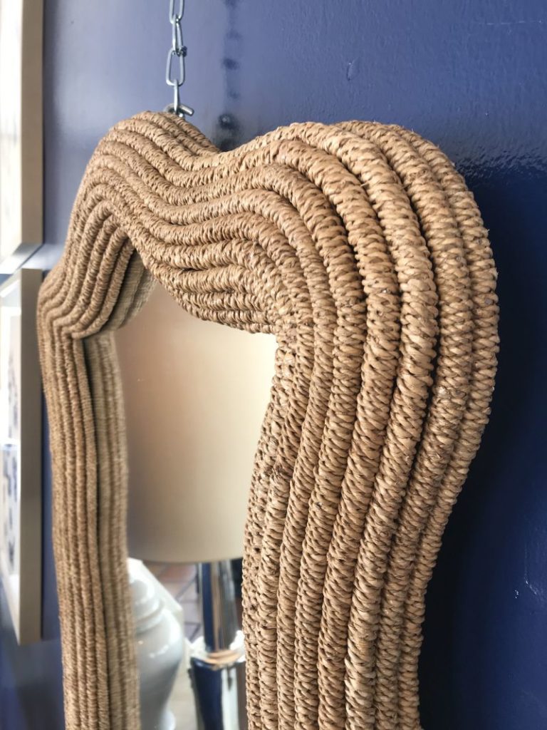 Heights Woven Rope Mirror - Mecox Gardens