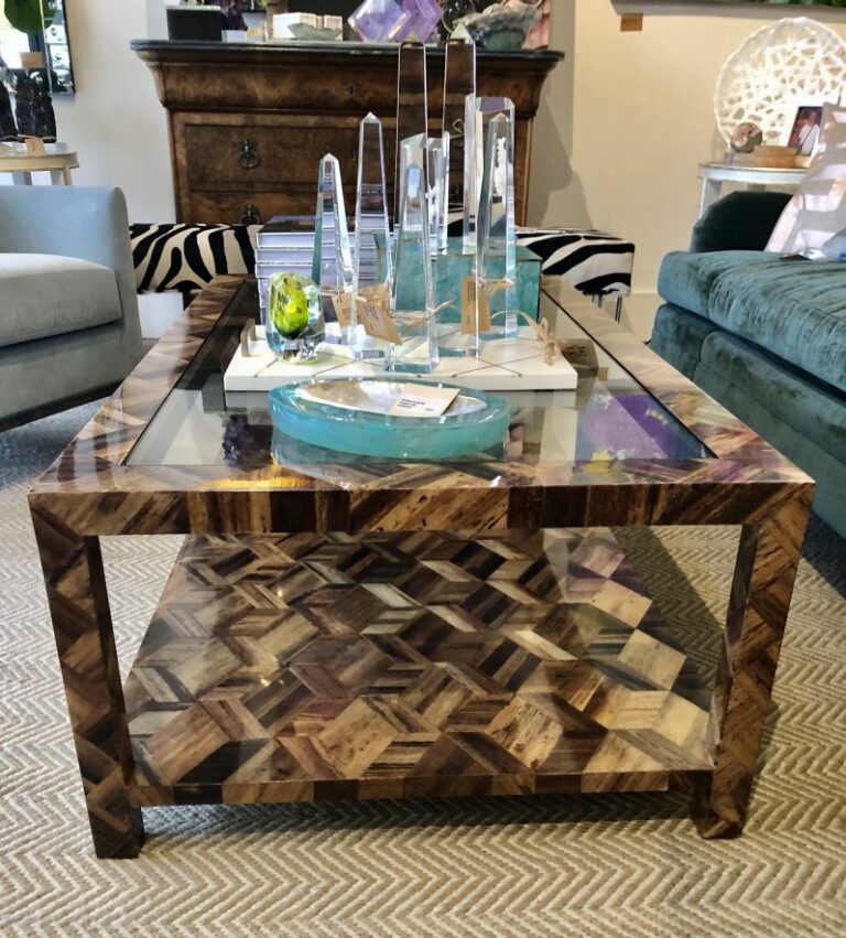 Banana Bark Coffee Table - Mecox Gardens