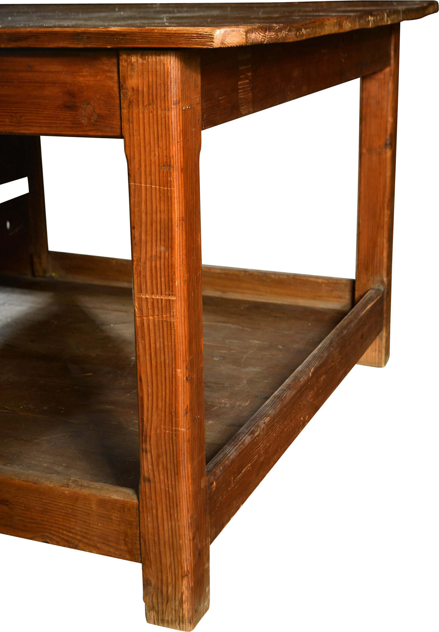 Antique Factory Work Table - Mecox Gardens