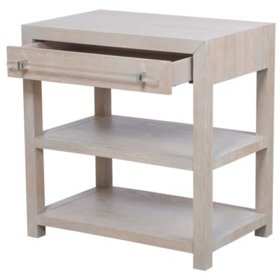 Greta One Drawer Side Table - Mecox Gardens