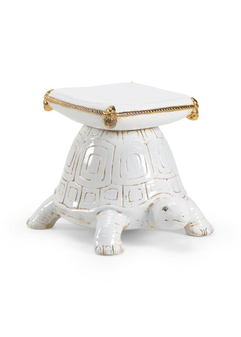 Ceramic Turtle Garden Stool - Mecox Gardens
