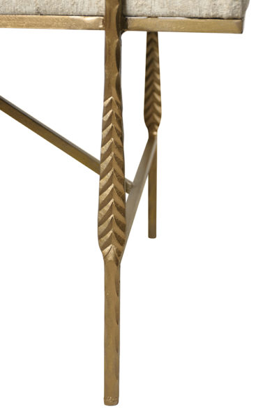 Metal Scepter Bench - Mecox Gardens