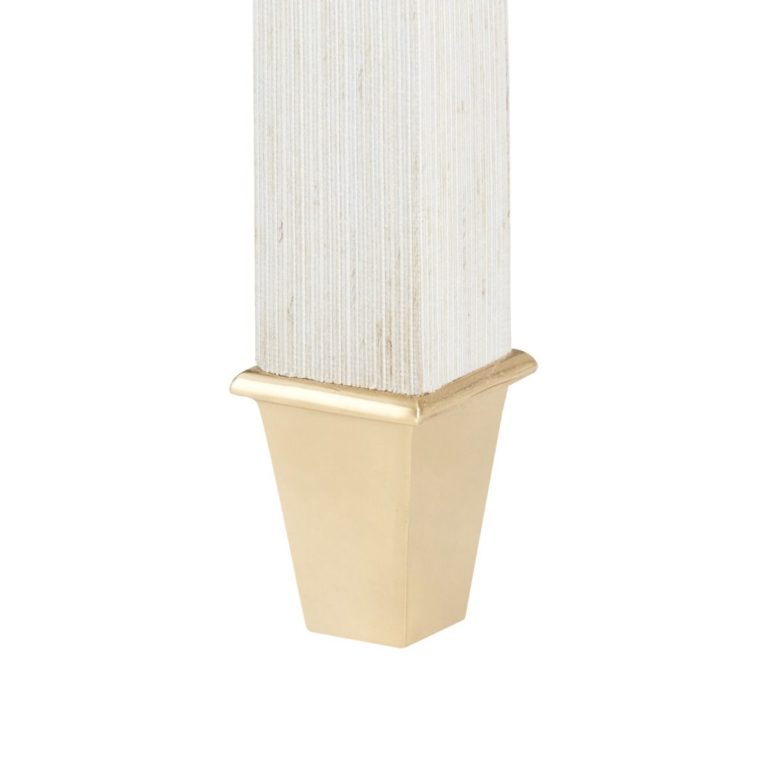 Single Drawer Grasscloth Side Table - Mecox Gardens