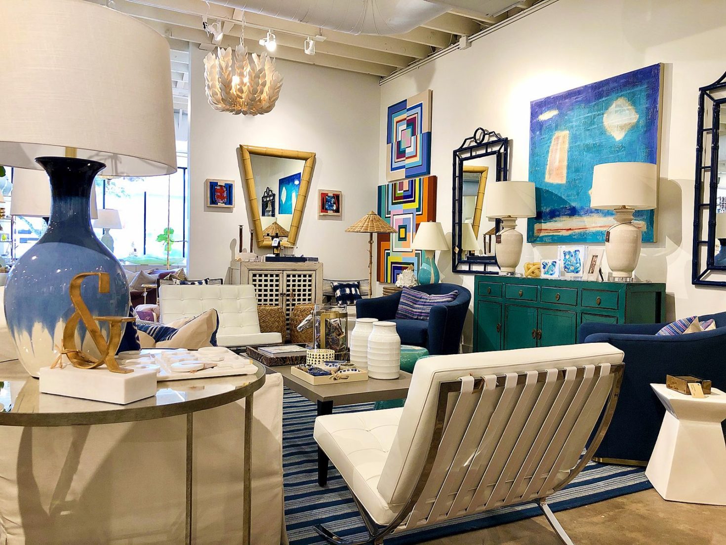 Jonathan Tall Round Side Table - Mecox Gardens