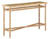 Natural Rattan Console Table - Mecox Gardens