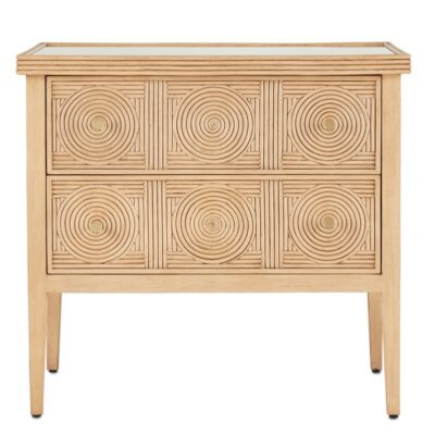 Natural Rattan Geometric Dresser - Mecox Gardens