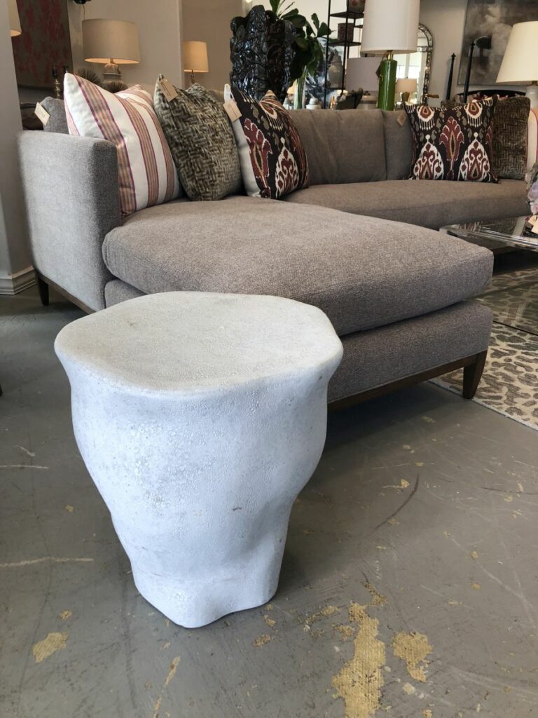 Molten Clay Side Table - Mecox Gardens