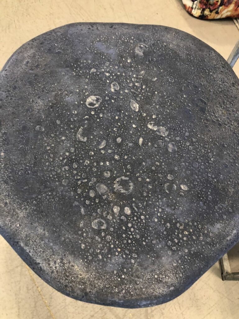 Molten Clay Side Table - Mecox Gardens