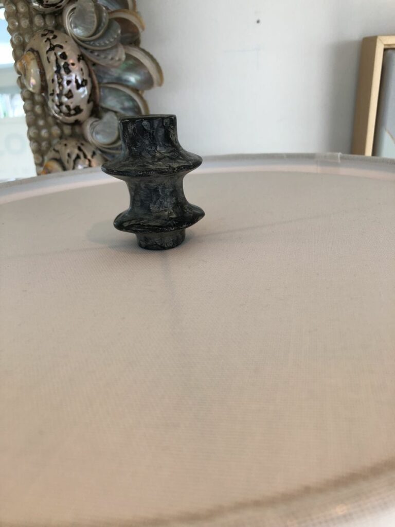 Spindle Style Resin Table Lamp - Mecox Gardens