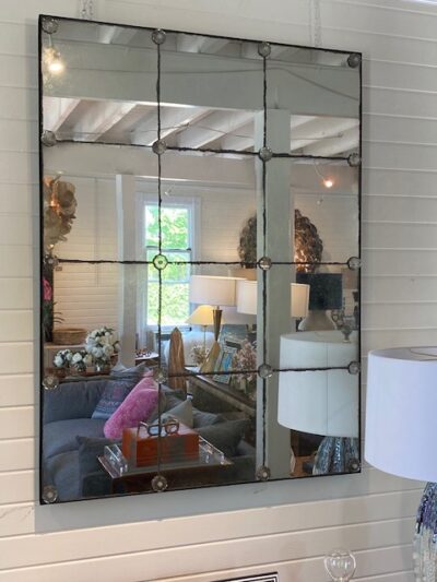 12 Panel Rectangular Mirror - Mecox Gardens