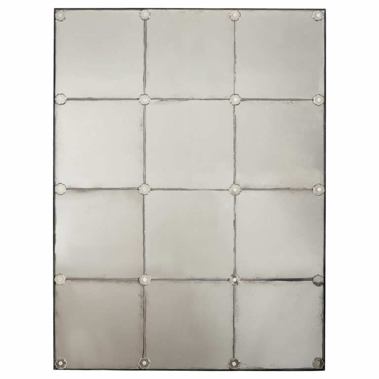 12 Panel Rectangular Mirror - Mecox Gardens