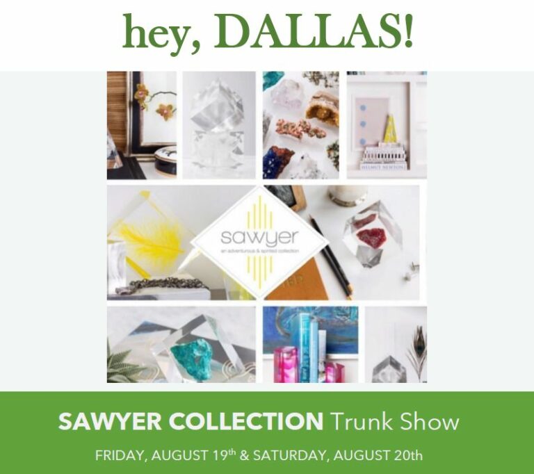 Sawyer Collection Trunk Show at Mecox Dallas - Mecox Gardens
