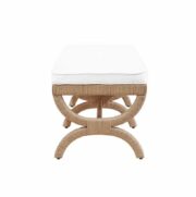 Adu Woven Rope Bench - Mecox Gardens