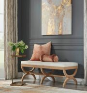 Adu Woven Rope Bench - Mecox Gardens