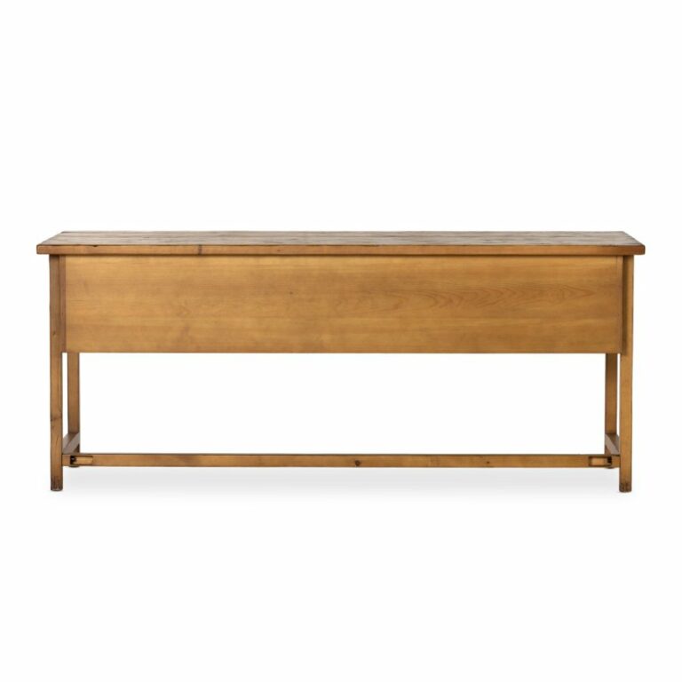 Rustic Pine Desk - Mecox Gardens