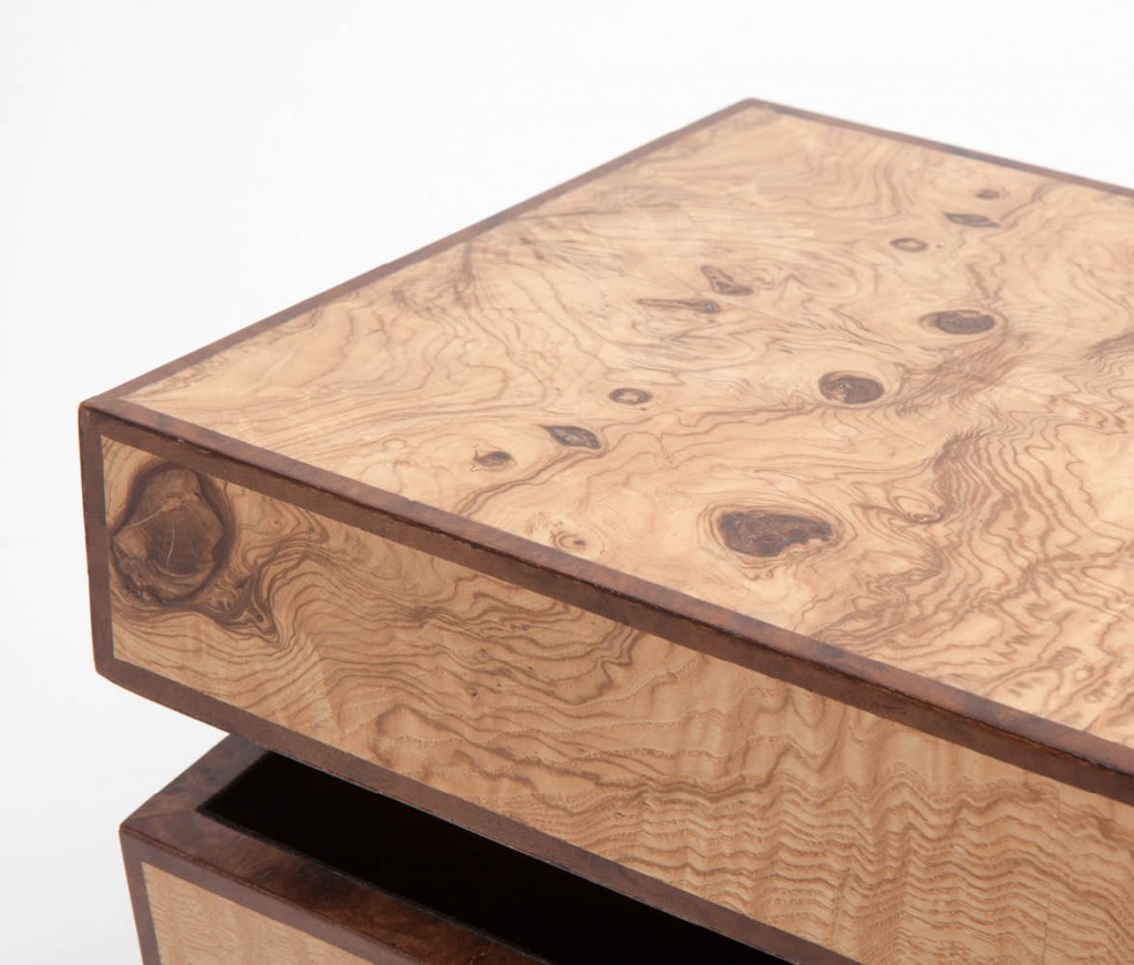 Large Shelter Veneer Box - Mecox Gardens