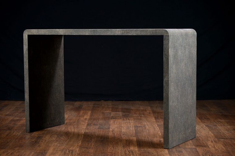 Waterfall Faux Shagreen Consoles - Mecox Gardens