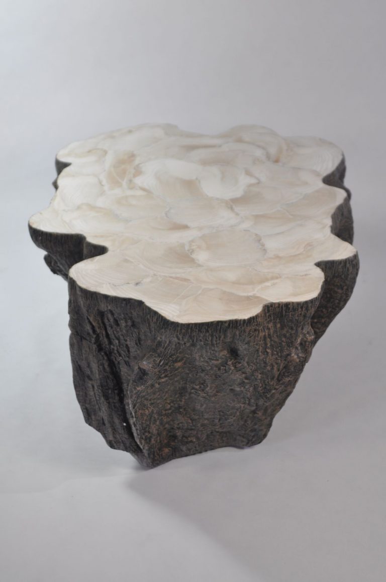 Trunk Shaped Clam Shell Coffee Table - Mecox Gardens