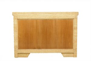 Laurel Woven Rattan Chest - Mecox Gardens