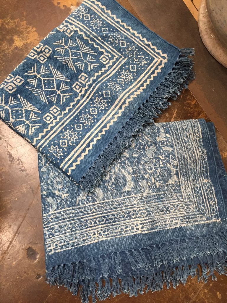 Tahara Blue Batik Area Rug - Mecox Gardens