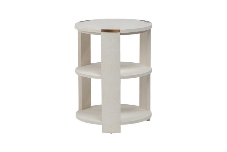 Andrew Calcite Top Side Table - Mecox Gardens